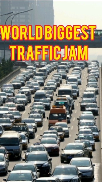 Biggest traffic jam in the world #usa #facts #amazingfact #history ...