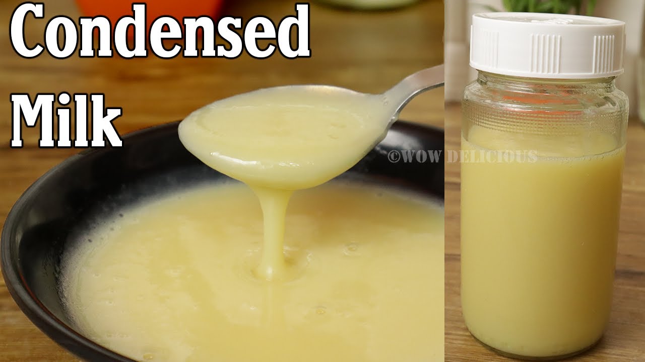 Homemade Condensed Milk | How To Make Condensed Milk At Home ...