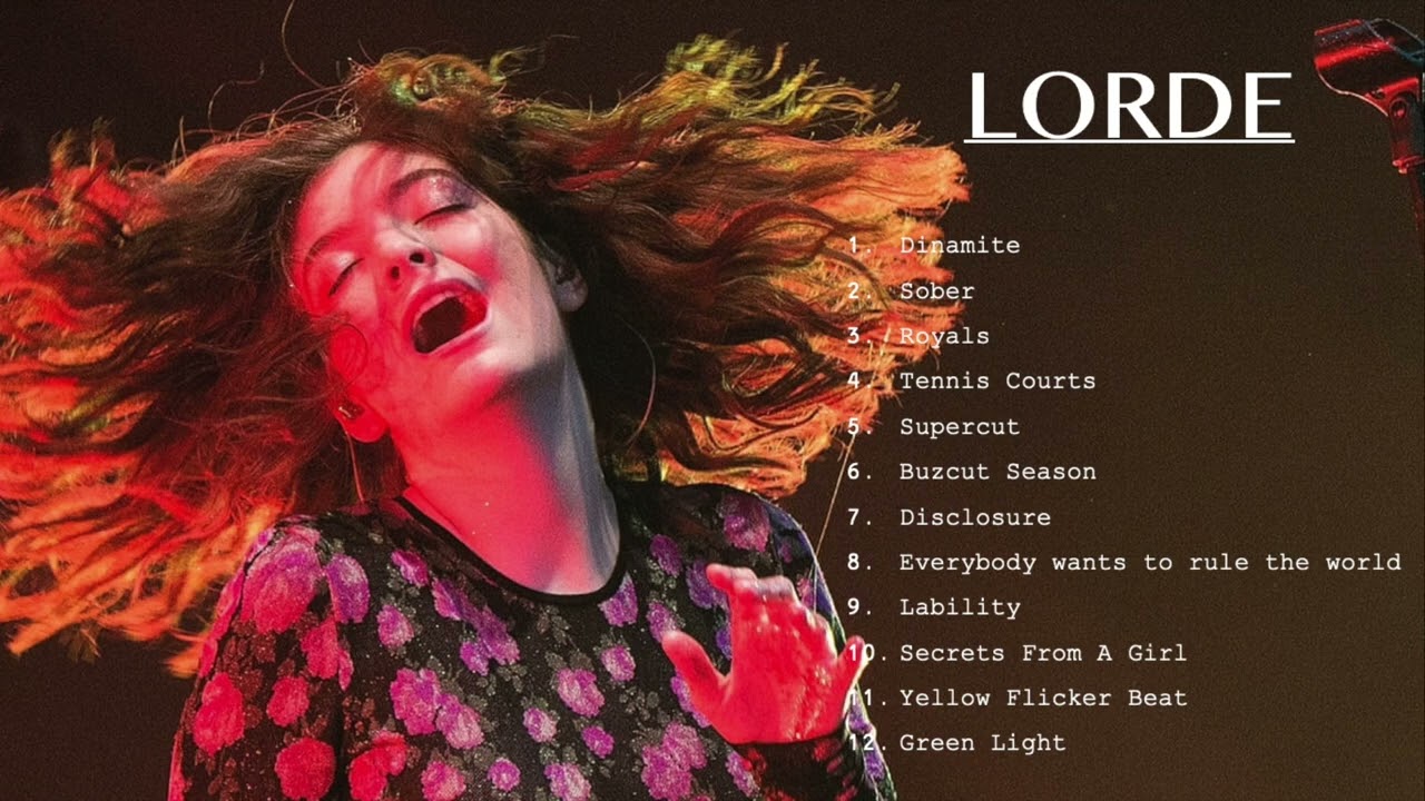 Lorde - Greatest Hits - YouTube