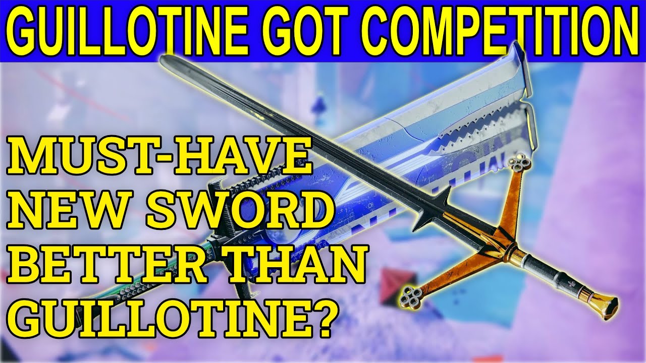 Guillotine Got Some "REAL" Competition- You Need This New Sword ...