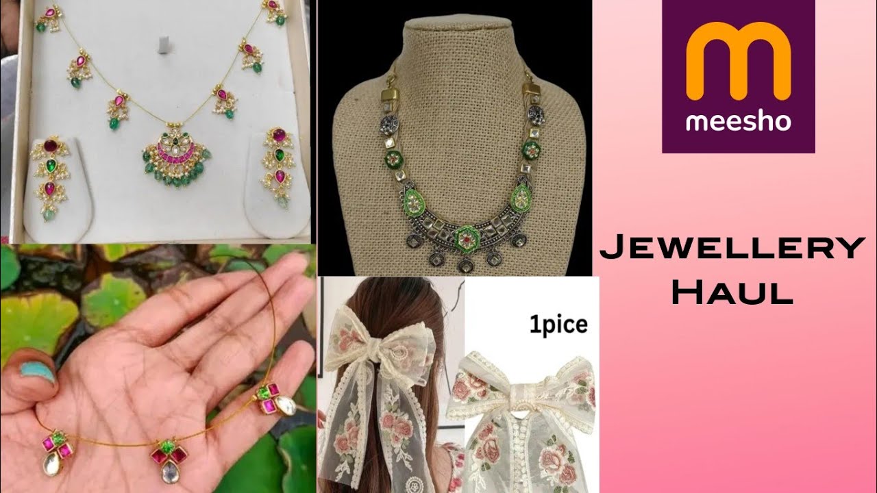 Market trending invisible chains from Meesho 🤩 || Meesho Haul - YouTube