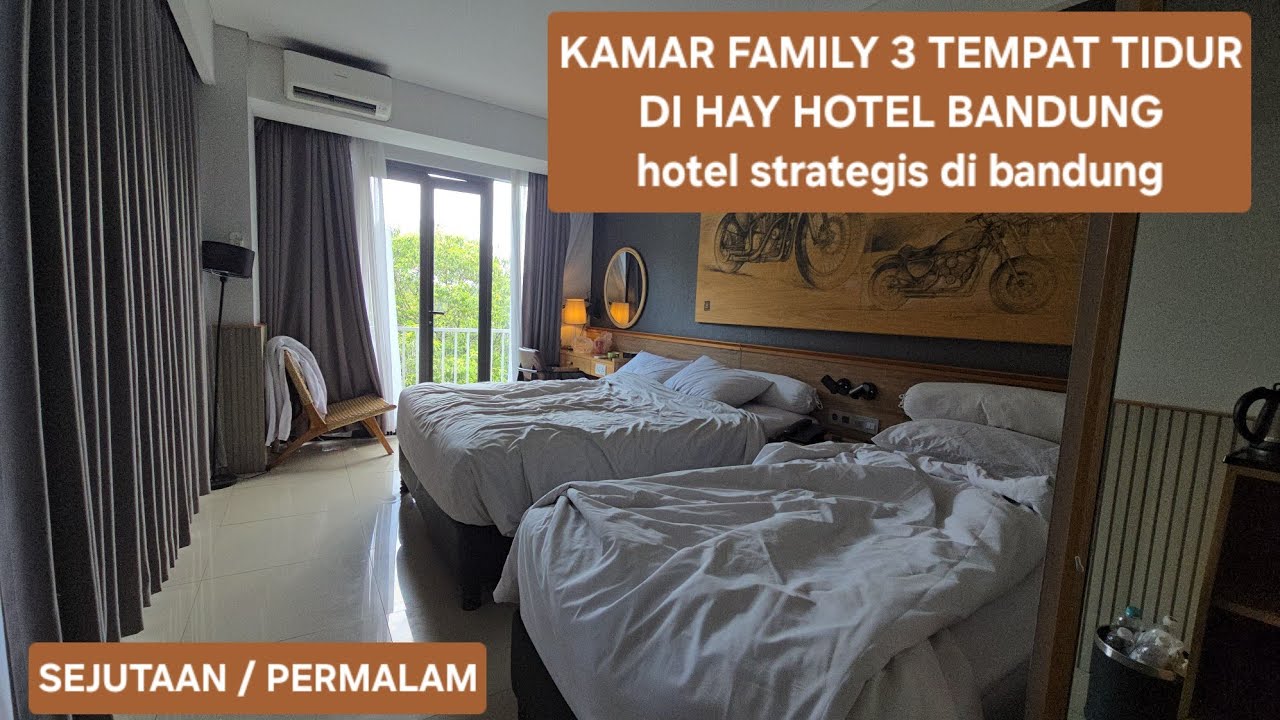 HAY BANDUNG, HOTEL STRATEGIS DI BANDUNG, ADA KAMAR FAMILY BISA 4 ORANG ...