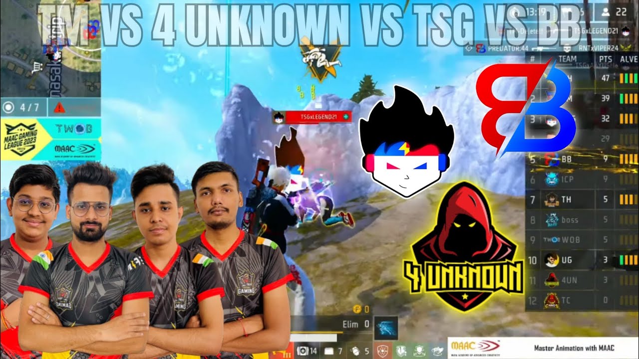 [ REWIND ] THE MAFIAS VS TSG VS BB VS 4 UNKNOWN | MAAC GAMING LEAGUE ...