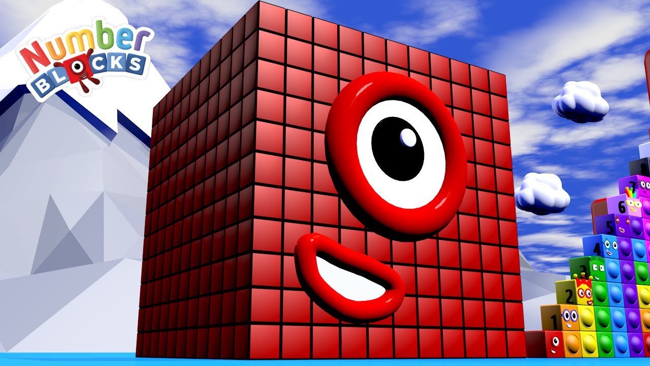 Looking for Numberblocks Step Squad NEW Cube 10x10x10 is Numberblock ...