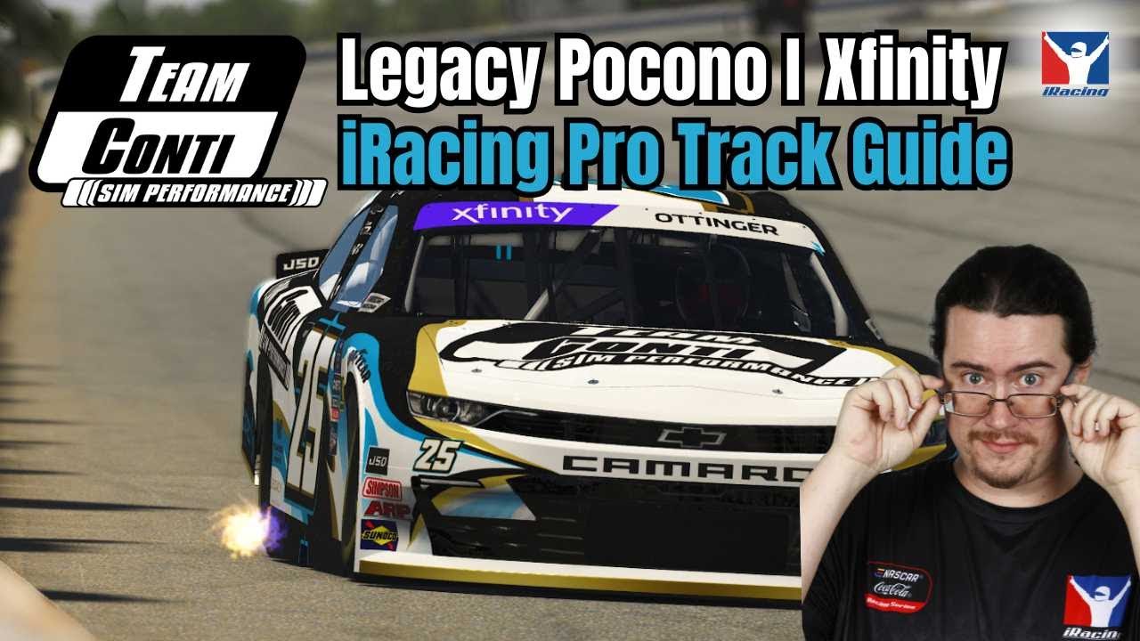 iRacing Pro Track Guide by Team Conti Sim Performance︱NASCAR Xfinity at ...