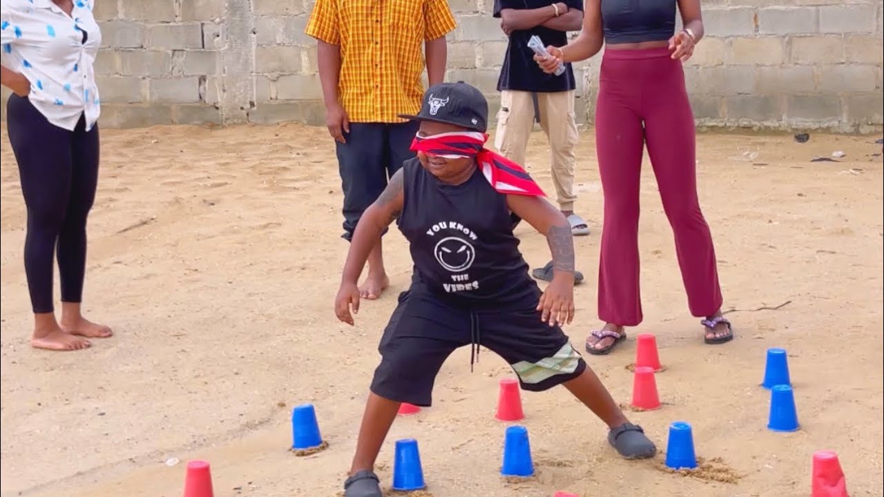 Step on the cup challenge and lose/funniest challenge - YouTube
