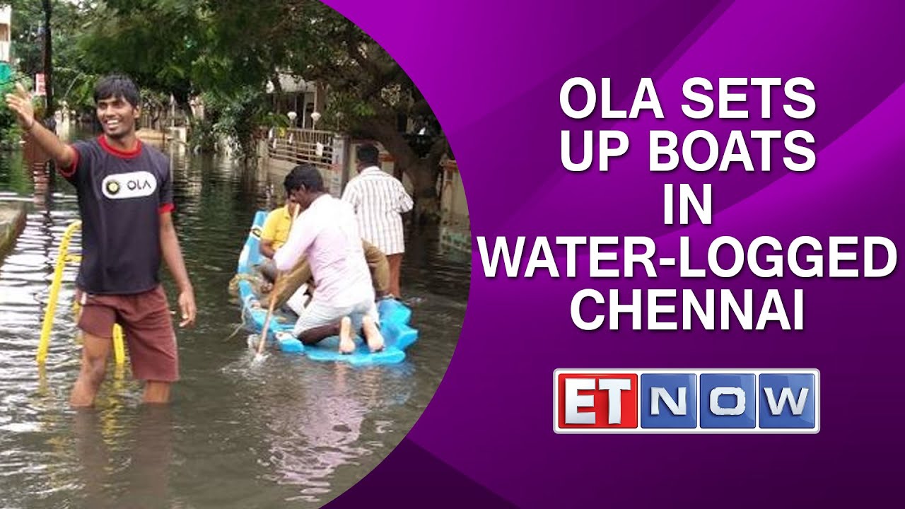 Ola Sets Up Boats In Water-Logged Chennai To Ferry Citizens To Safer ...
