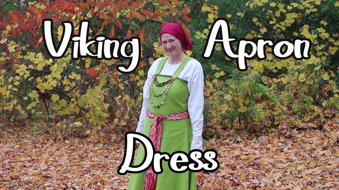 How to Make a Simple Viking Apron Dress - YouTube