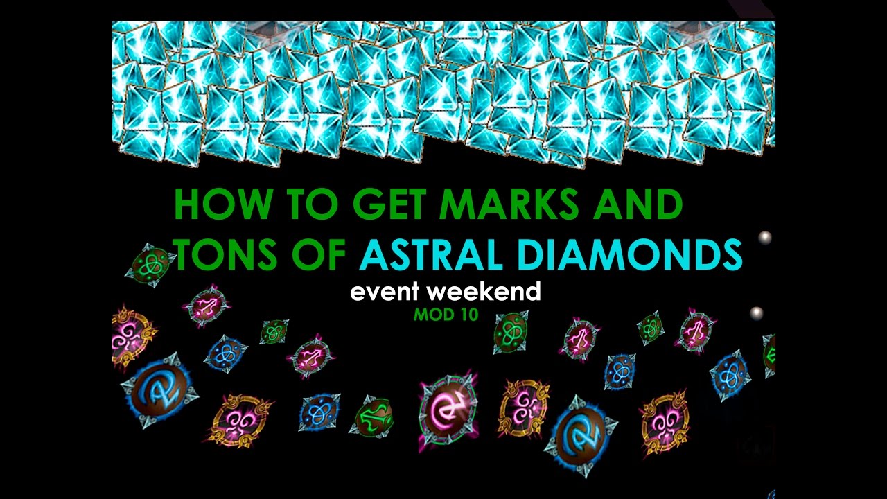 NEVERWINTER HOW TO GET MARKS AND MAKE TONS OF ASTRAL DIAMONDS - YouTube