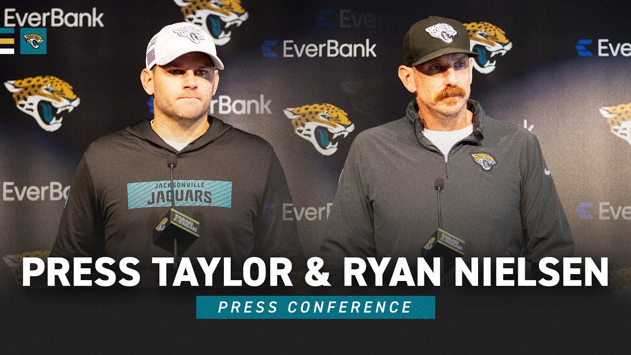 Press Taylor & Ryan Nielsen Discuss Game Plan for Week 14 | Jacksonville Jaguars - YouTube