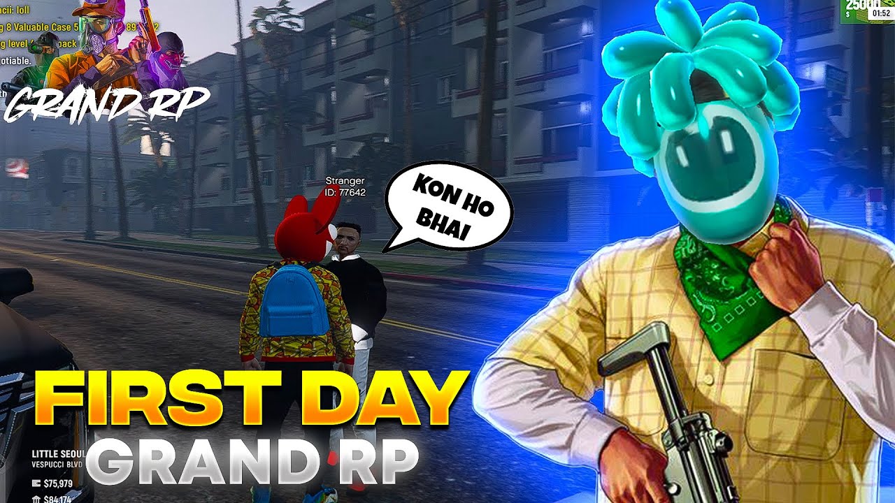 first day in gta rp 😍 gta 5 roleplay pakistan server | Funny Gameplay ...