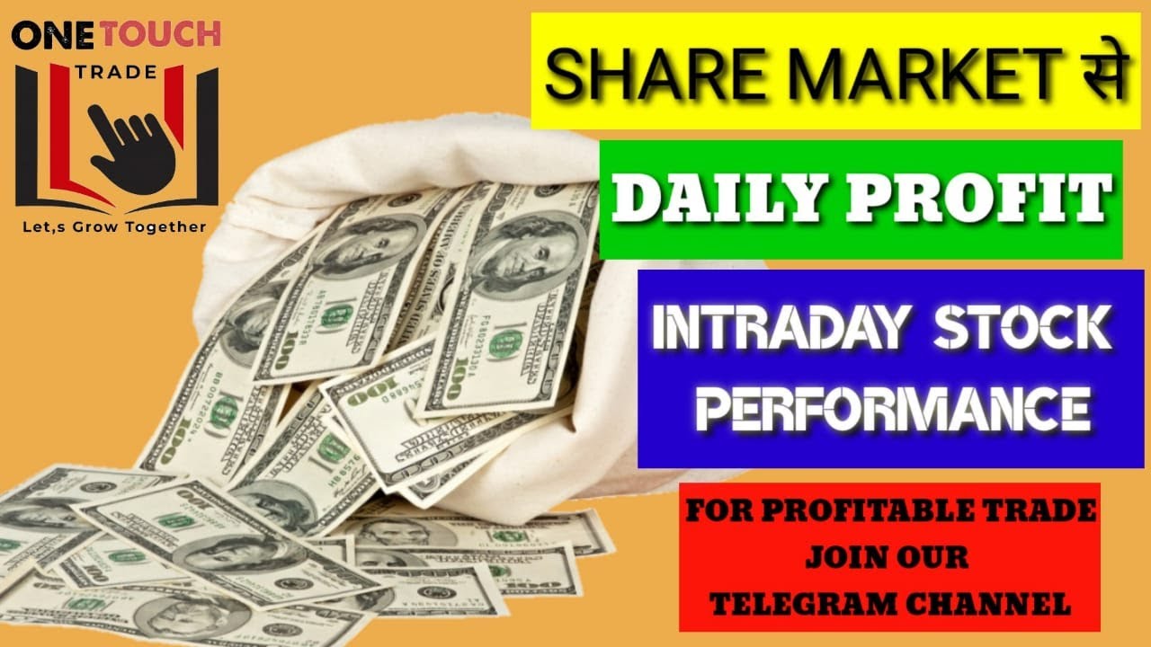INTRADAY STOCK PERFORMANCE PART 3 - YouTube