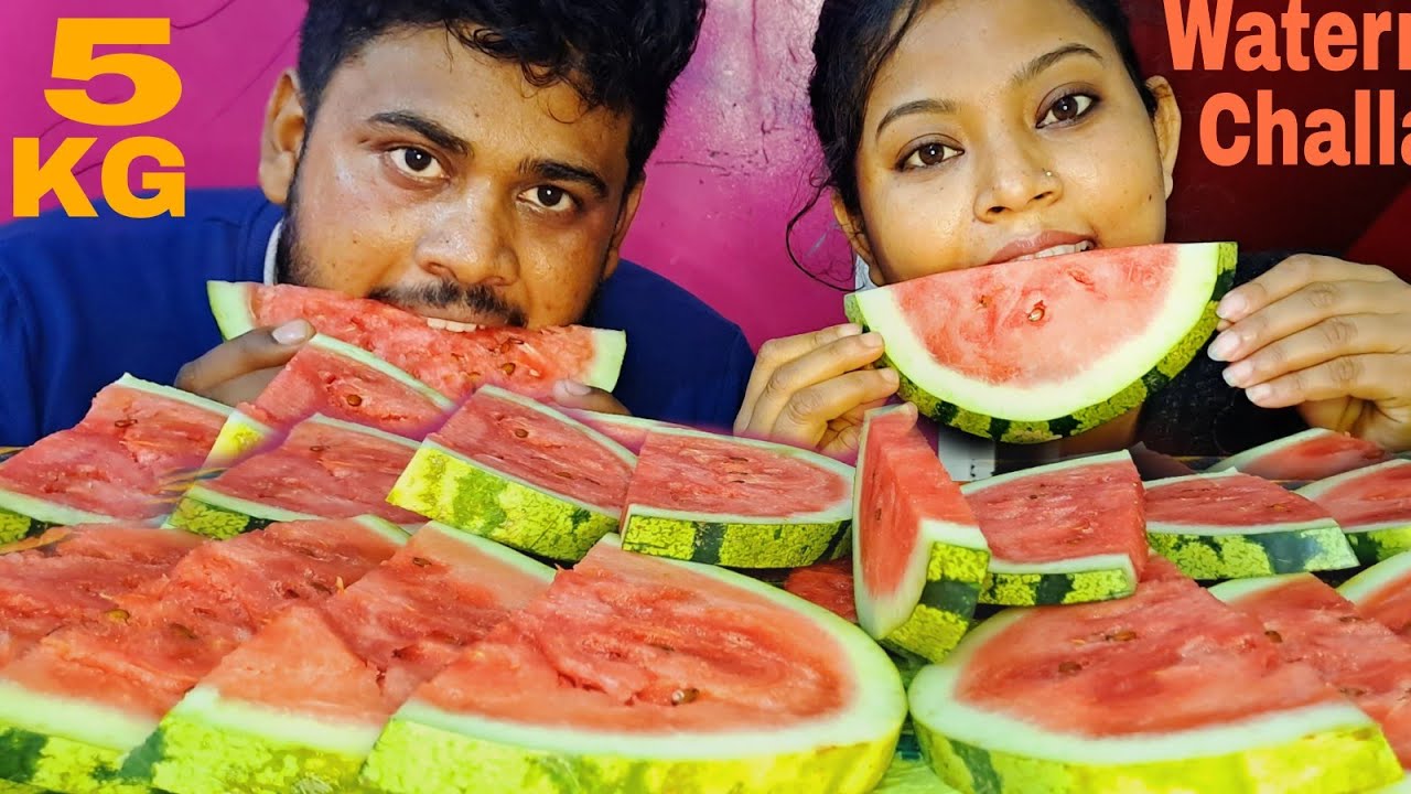 watermelon eating challenge| watermelon food challenge| watermelon ...