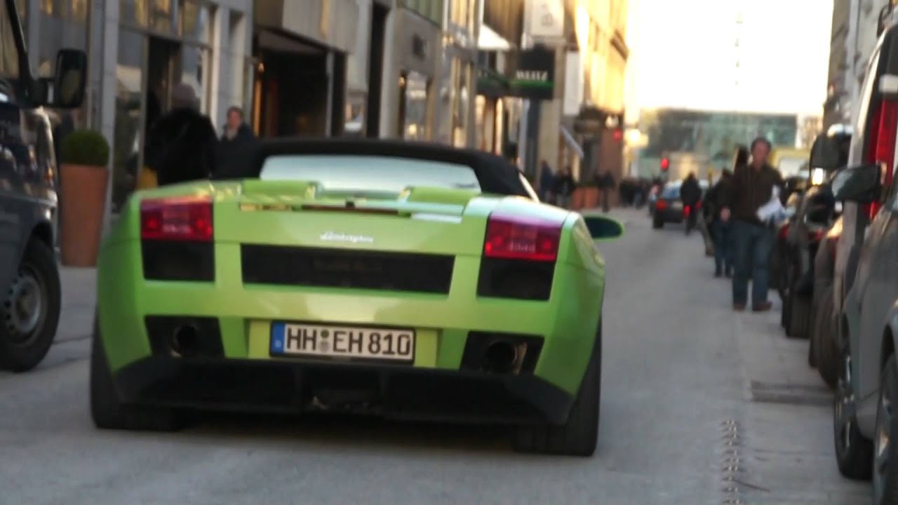 Supercarsounds in Hamburg 1 - Lambo, Viper, MC Stradale... - YouTube