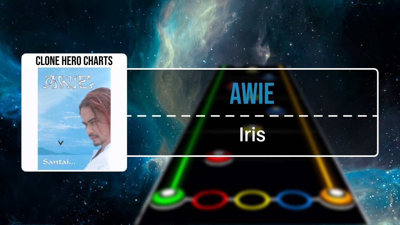 Awie - Iris | Clone Hero / Guitar Band Indonesia - YouTube