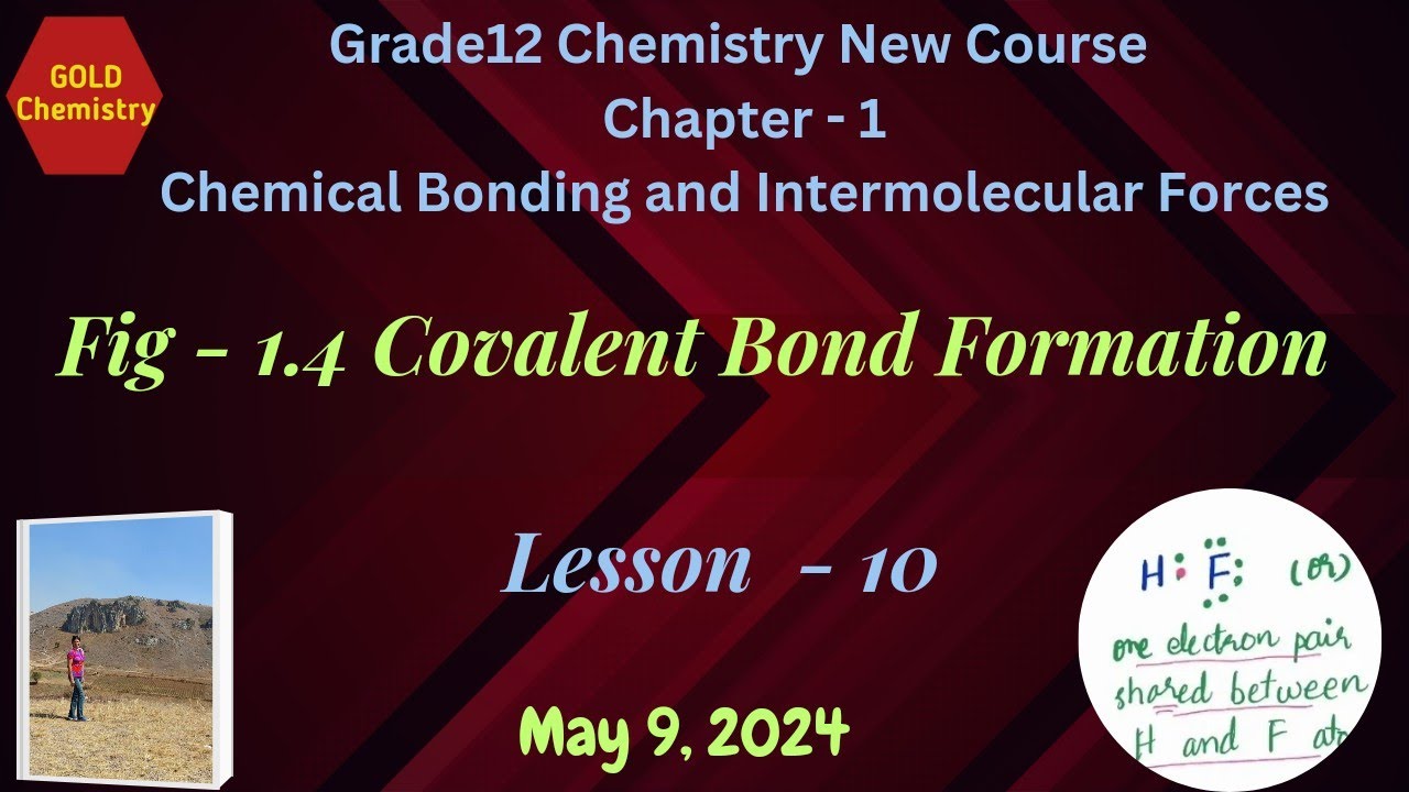 Grade 12 Chemistry Chapter 1 Covalent Bond formation - YouTube