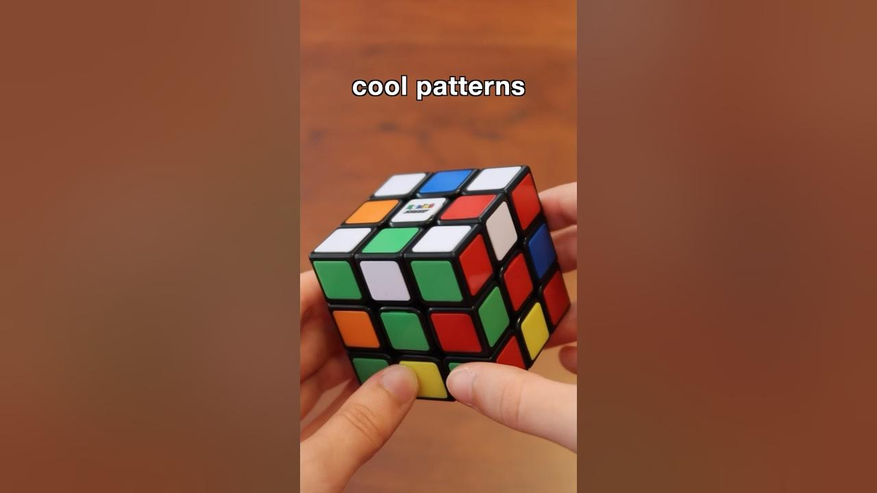 3 Cool Rubik’s Cube Patterns! - YouTube