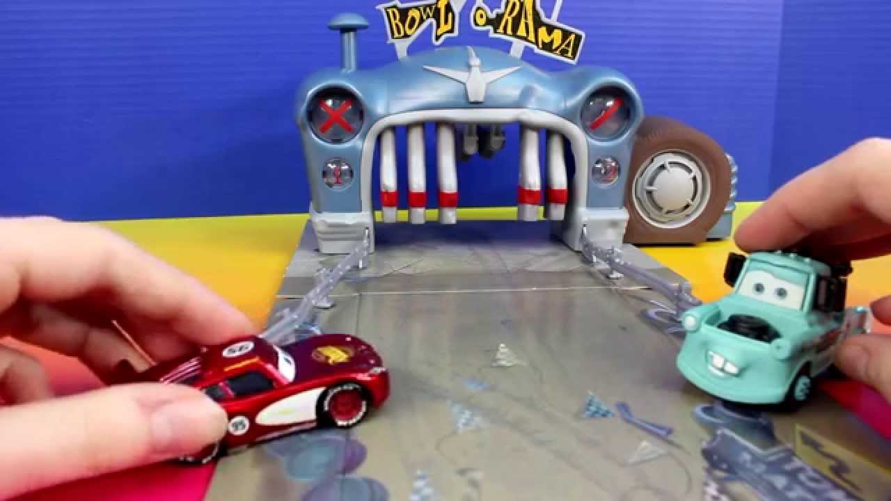 [Disney] Disney Pixar Cars Mater's Rollin' Bowlin' Playset With ...