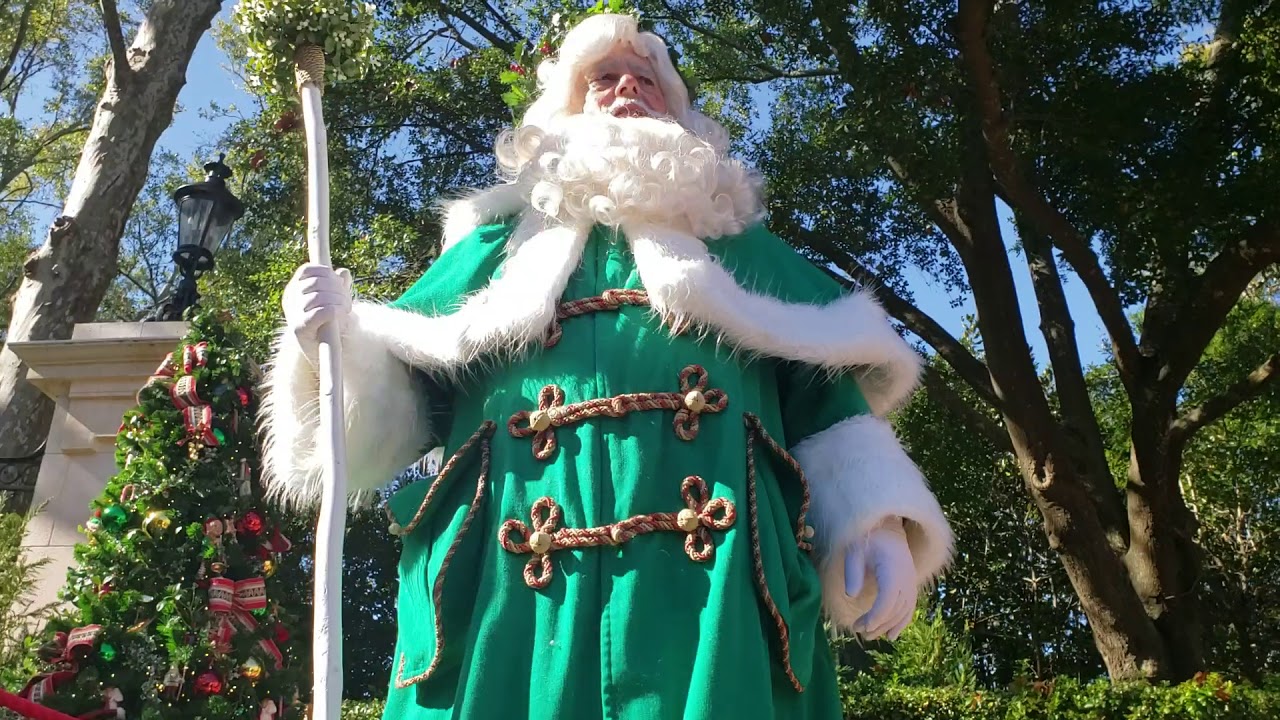 Father Christmas - Full Presentation at Epcot's Festival of the ...