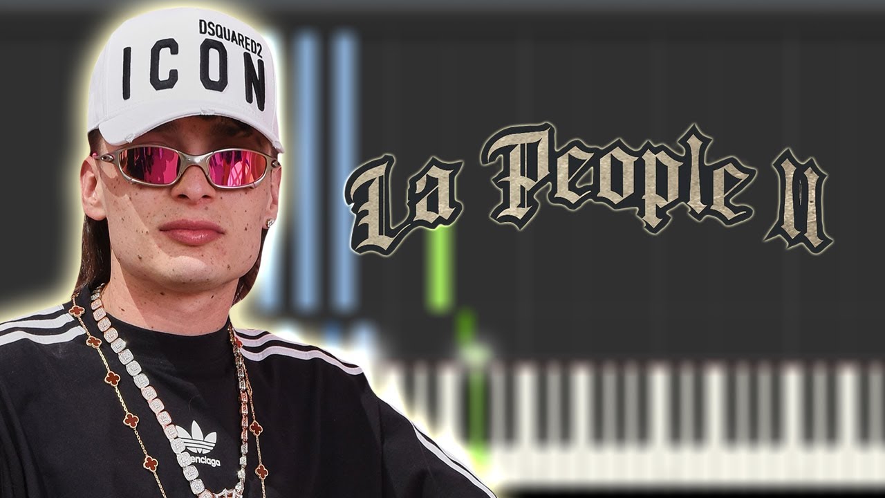 LA PEOPLE II - Peso Pluma, Tito Double P, Joel De La P | Piano Tutorial ...