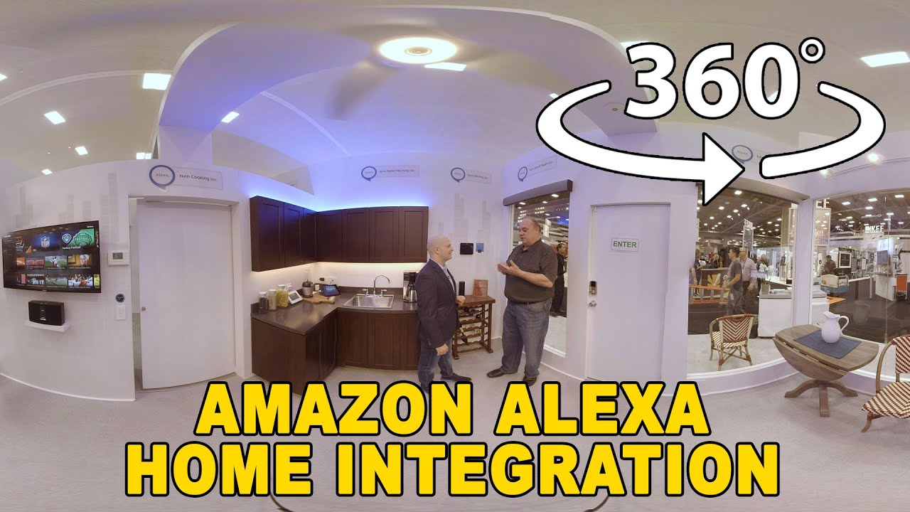 360° Video: Amazon Alexa Home Integration Tour at CEDIA 2016 - YouTube