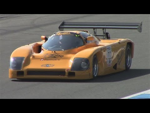 1989 Argo JM19D Group C2 Car w/ Chevy V8 - Pure Sound! - YouTube