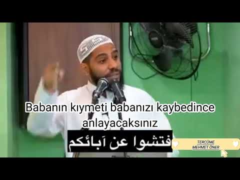 BABALARINIZIN KIYMETİNİ BİLİN...