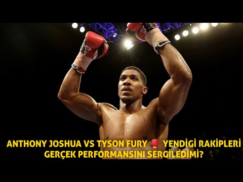 (TÜRKÇE)ANTHONEY JOSHUA.VS.TYSON FURY YENDİKLERİ RAKİPLERİN PERFORMANSI!