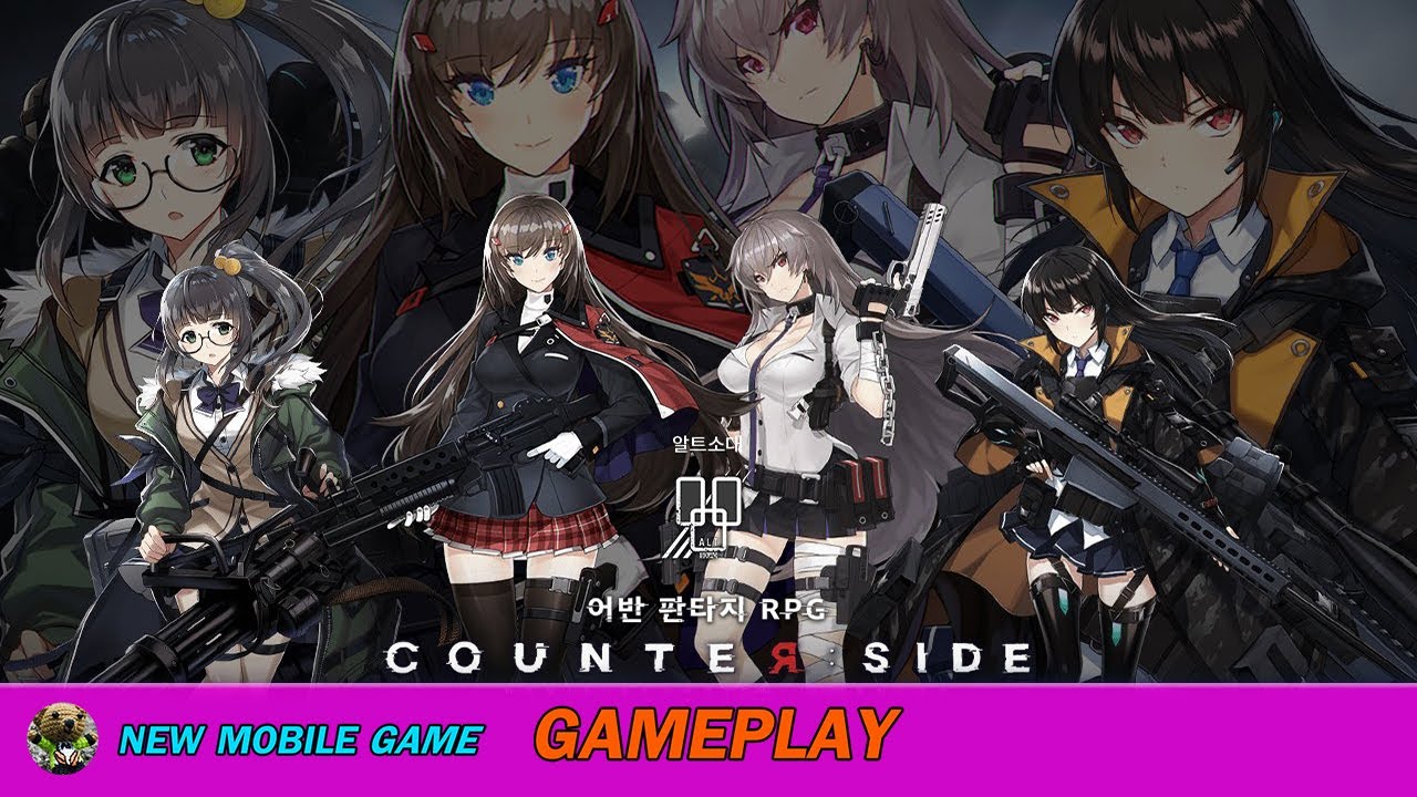 Counter side [KR] [OBT] [Strategy RPG live2D] GamePlay เกมมือถือใหม่ ...