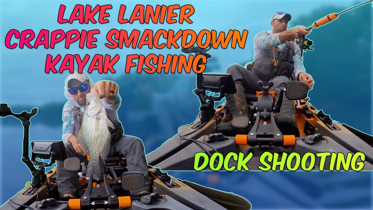 Crappie Smackdown Lake Lanier Dock Shooting for Slabs #fishing # ...