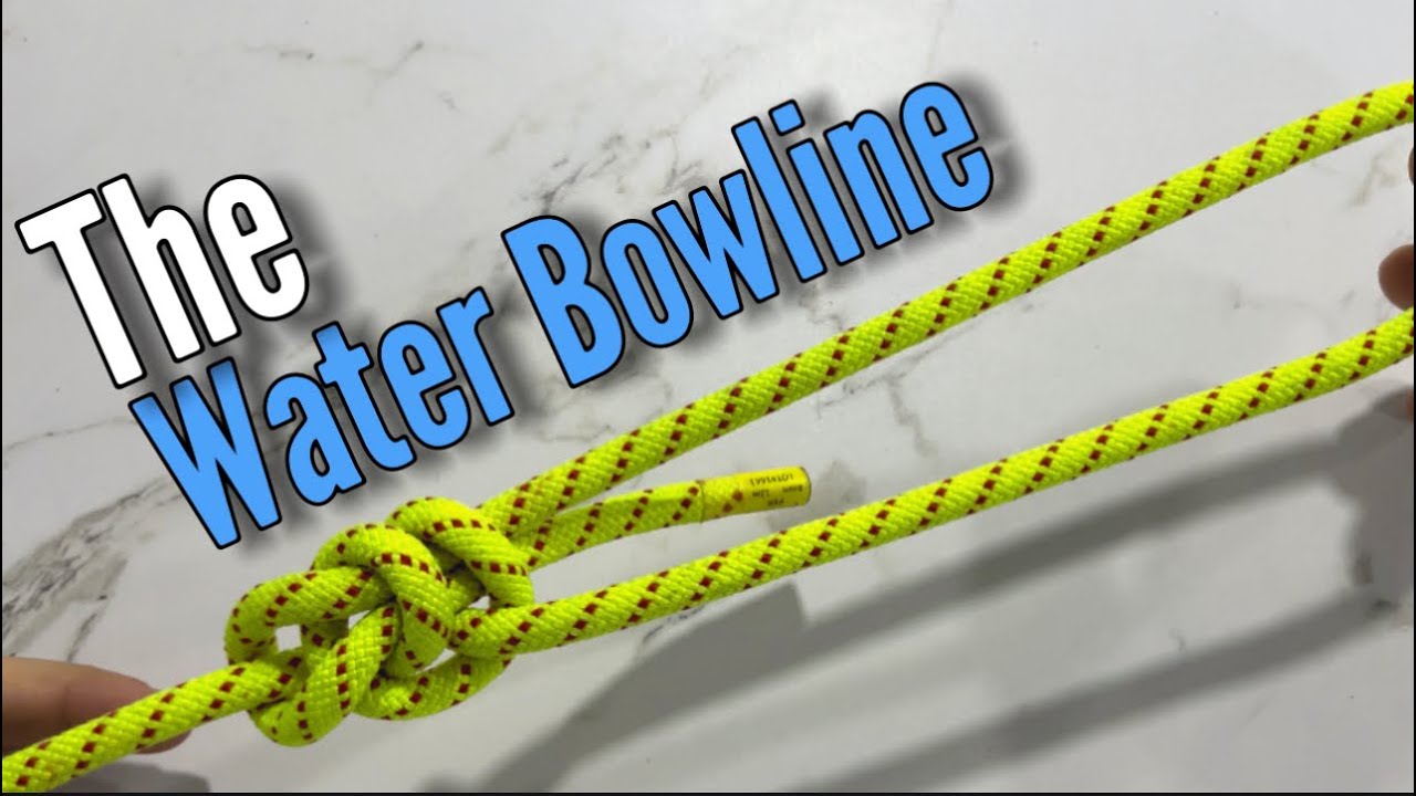 How to tie a Water Bowline - YouTube