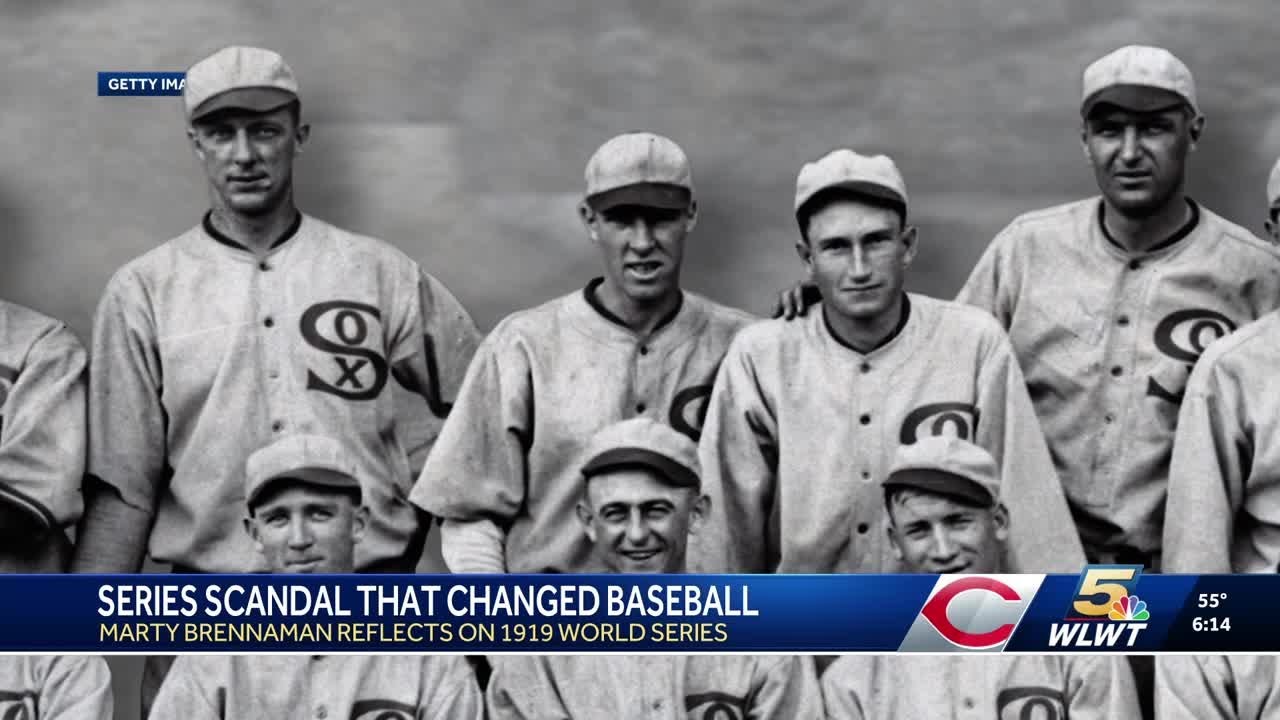 A look back at the controversy surrounding the Reds' first World Series ...