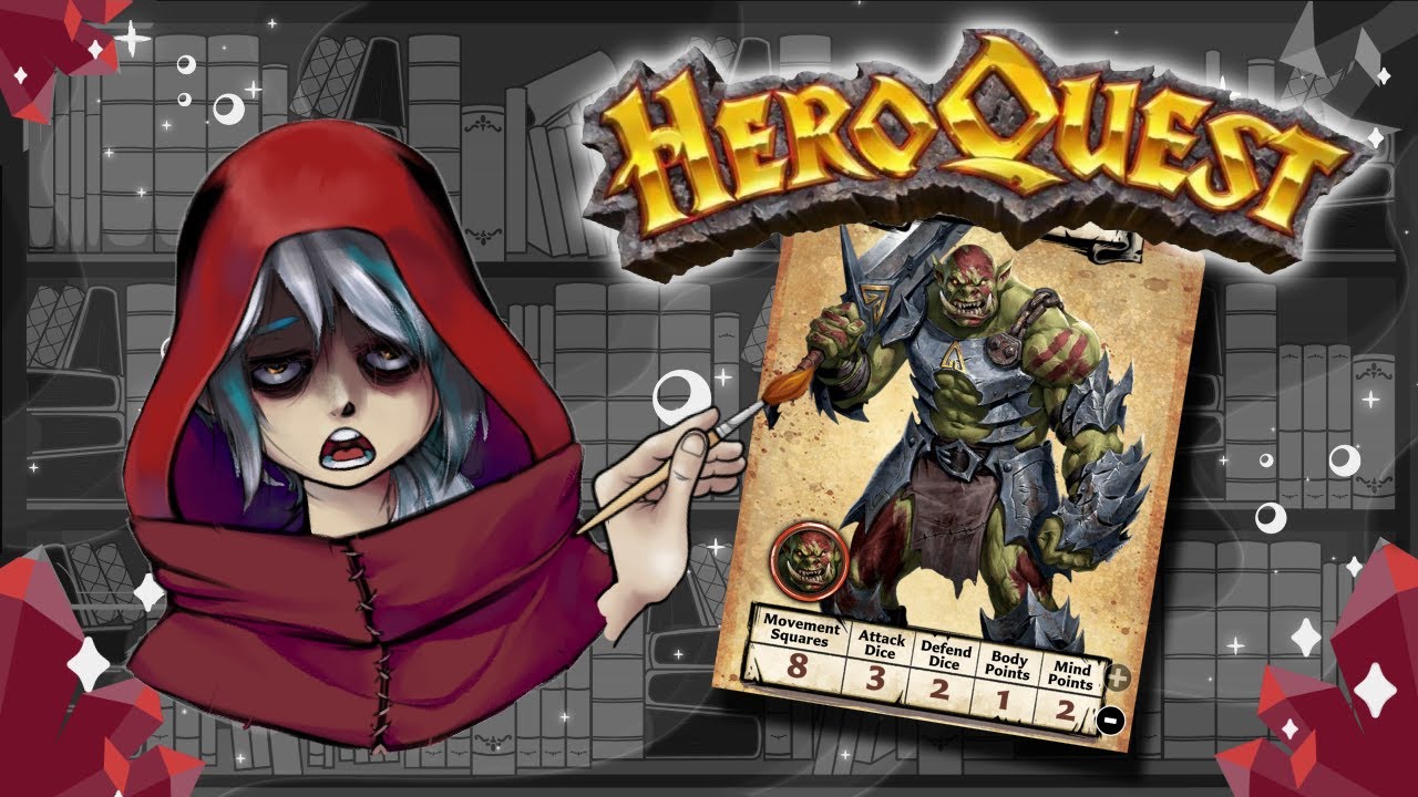 Hero Quest Painting Guide Ep.6 Orcs - YouTube