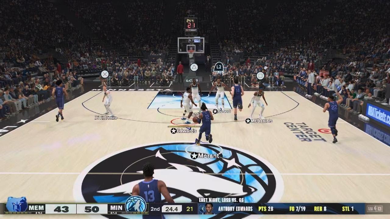 NBA 2K25 Grizzlies Vs.Timberwolves - YouTube