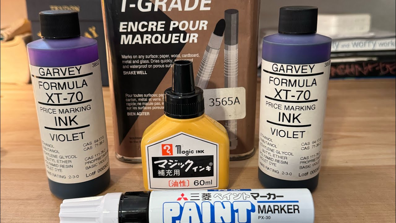 Garvey XT-70 + Uni PX-30 + Marsh Ink + Magic ink 😱 - YouTube