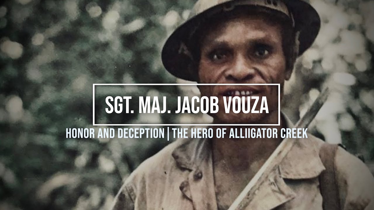 Sgt. Maj. Jacob Vouza | The Hero of Alligator Creek - AFOW Clips - YouTube