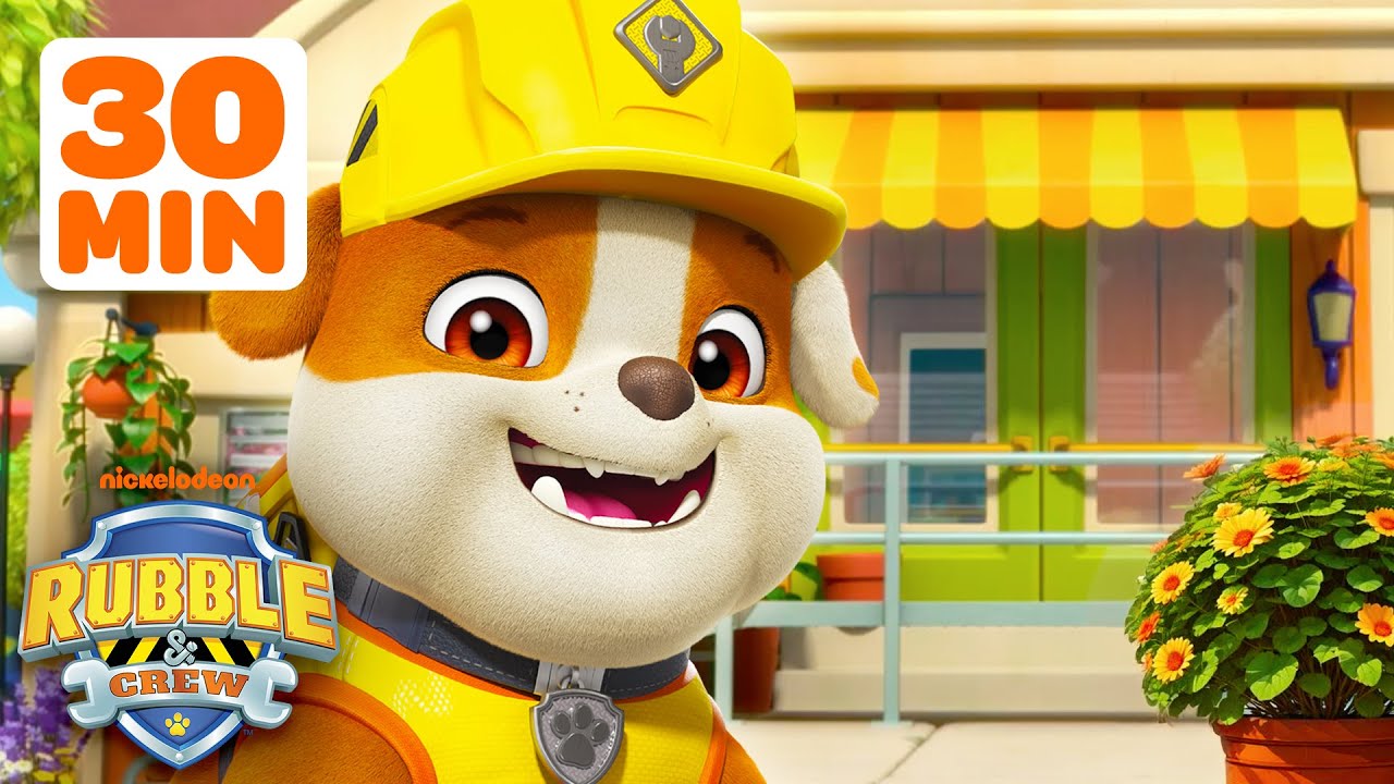 Rubble Becomes Builder Cove's Hero! w/ Mix & Charger | 30 Minute ...