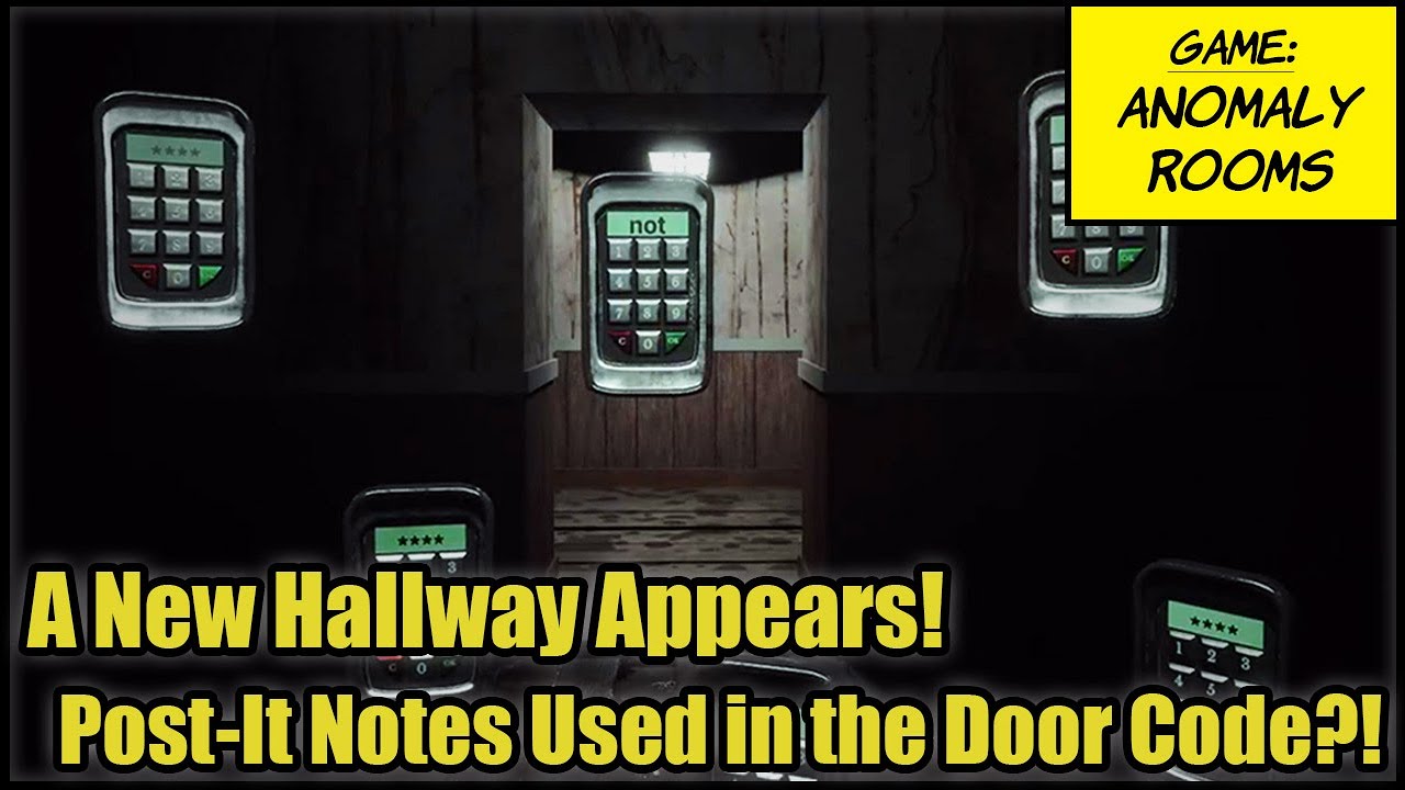 Anomaly Rooms EP03 -- A New Hallway Appears! Post-It Notes Used in the ...