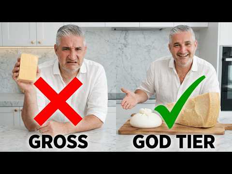 Ranking Italian Cheeses from Gross to GOD TIER