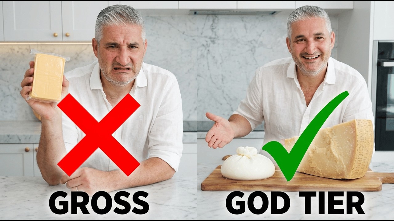 Ranking Italian Cheeses from Gross to GOD TIER - YouTube