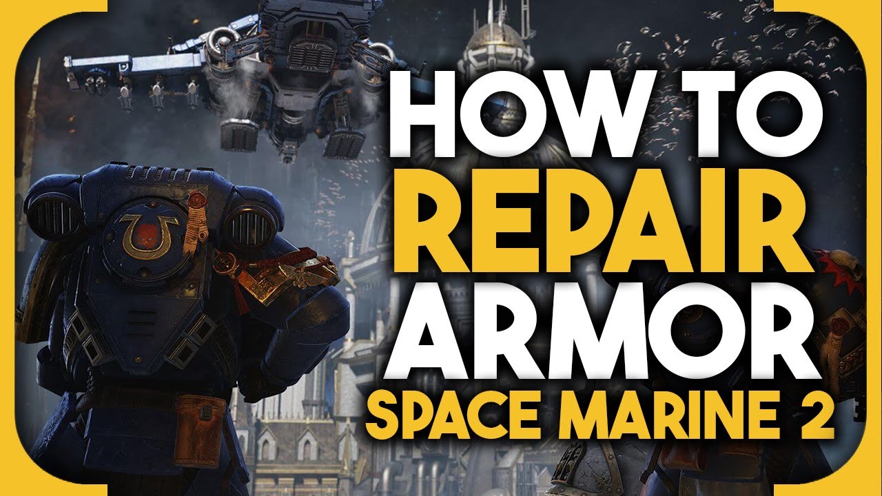 How to repair armor in Space Marine 2 - YouTube