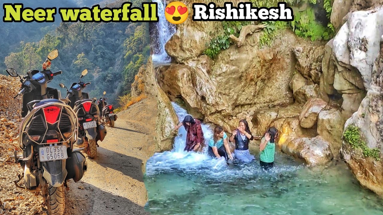Neer waterfall rishikesh 😍🏞 | delhi to rishikesh | Ntorq race xp ...