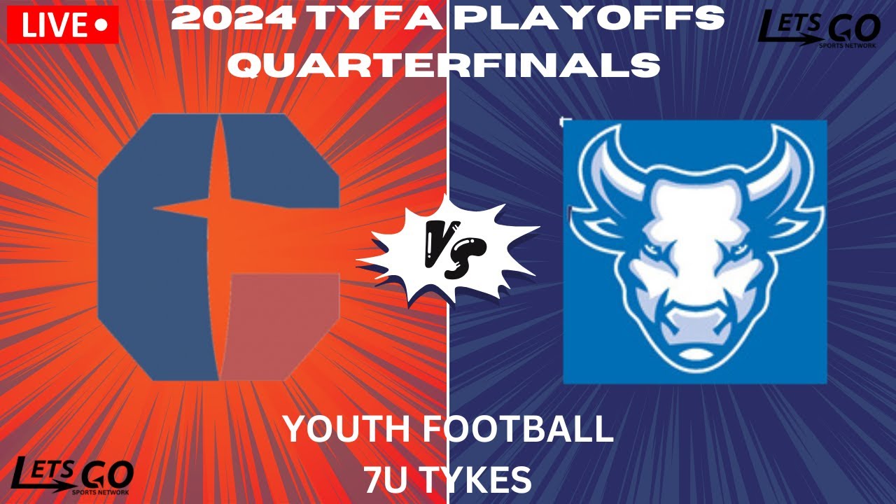 2024 TYFA PLAYOFFS | Cornerstone Warriors vs JR Brahmas 7U TYKES - YouTube