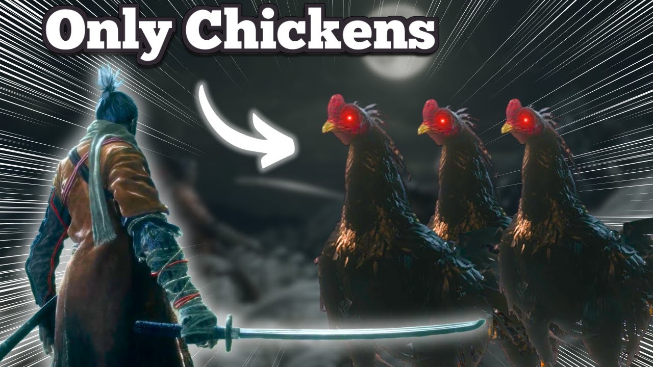 Sekiro, But Every Enemy is a Chicken - YouTube