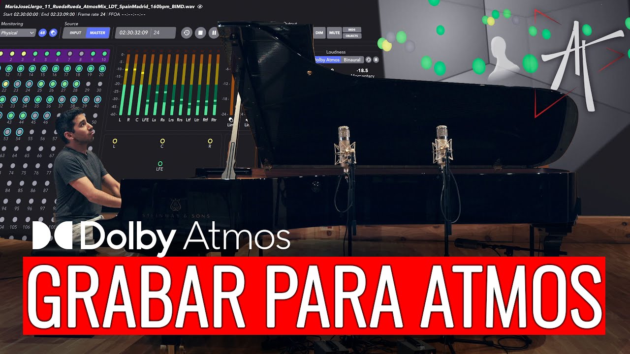 Tutorial de GRABACIÓN para Dolby Atmos ft. Luis del Toro - YouTube