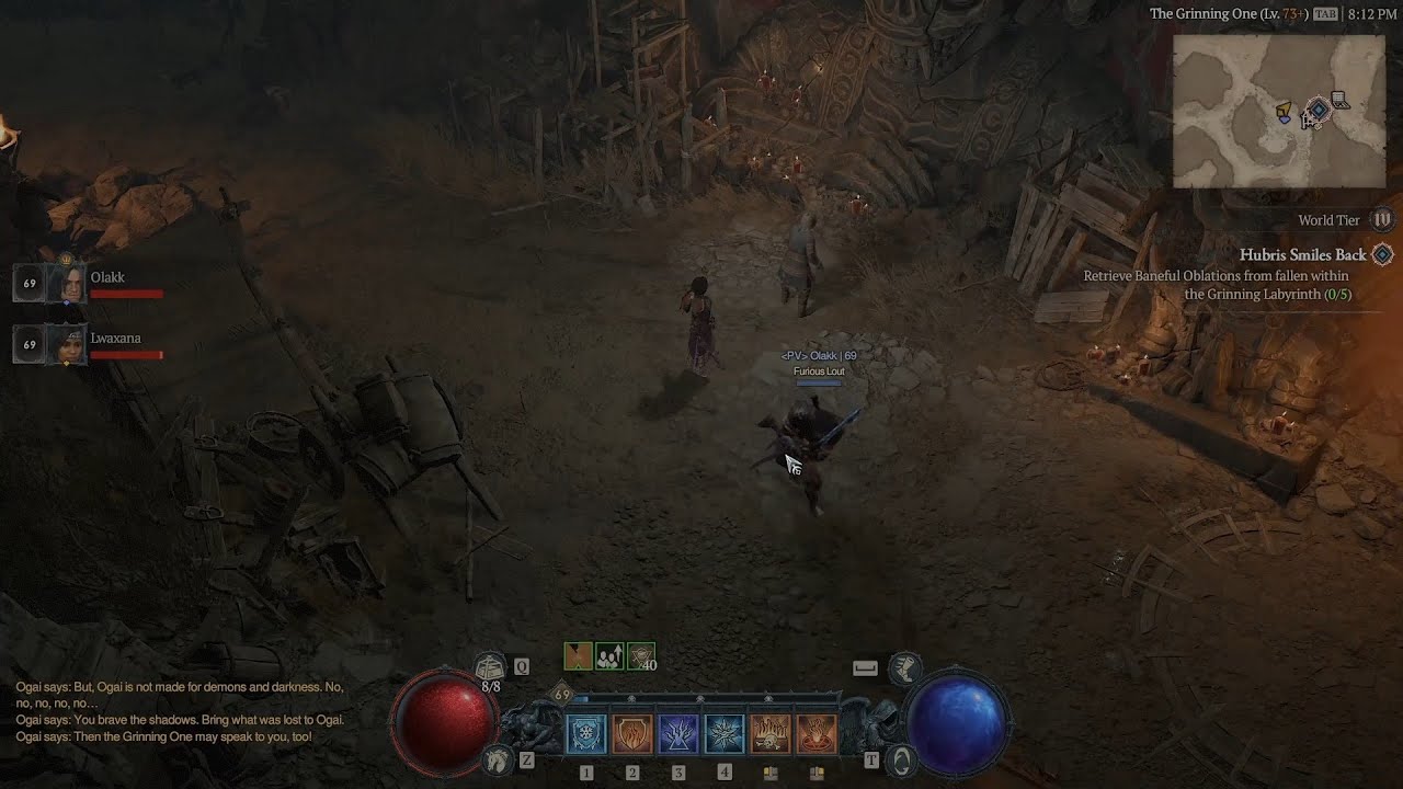 Diablo 4 (#23) Grinning Labyrinth - YouTube