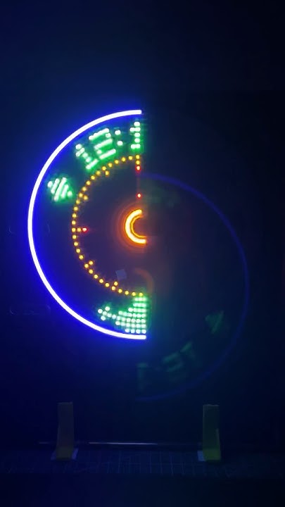 How to make your OWN POV display #arduino #diyelectronics #led - YouTube