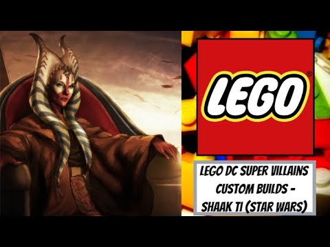 LEGO DC Super Villains Custom Builds - Shaak Ti (Star Wars) - YouTube