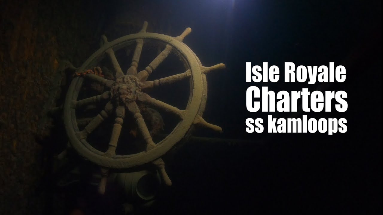 Diving The SS Kamloops With Isle Royale Charters - YouTube