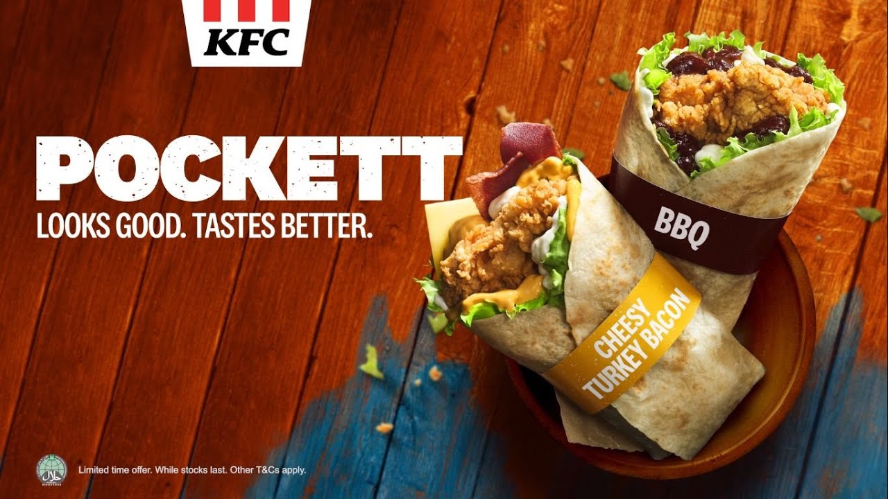 KFC Pockett - Looks Good, Tastes Better - YouTube